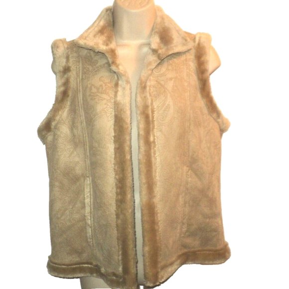 Valerie Stevens | Jackets & Coats | Valerie Stevens Womens Size S Vest ...